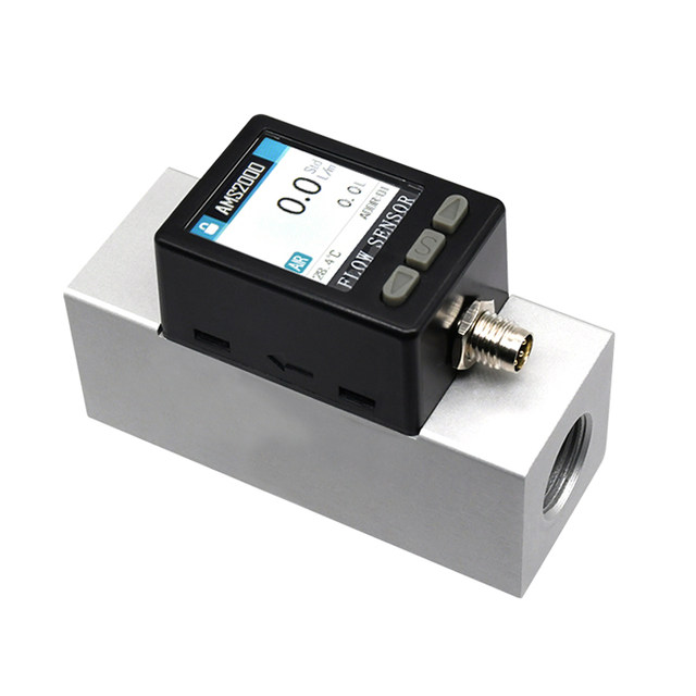 AMS2000 gas mass flowmeter high-precision digital display flowmeter ...