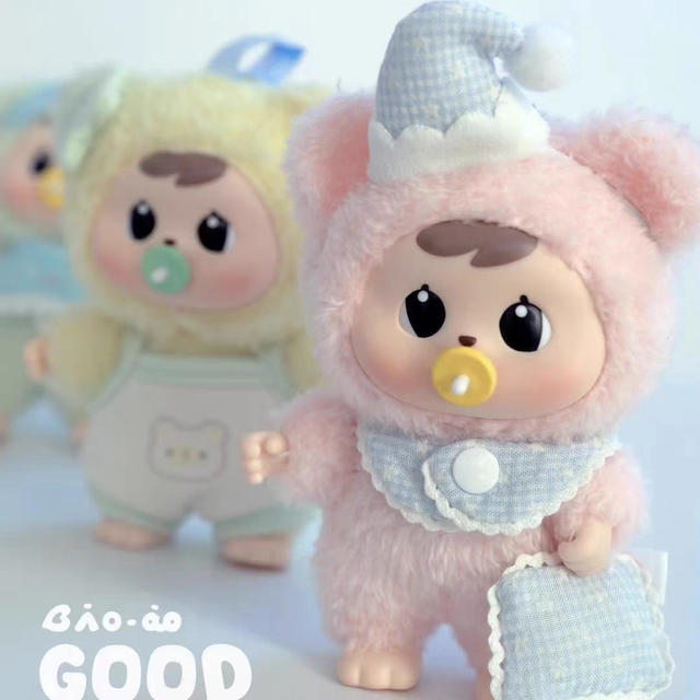 BAO-AO Good night hug series blind box hand-made enamel plush swing ...