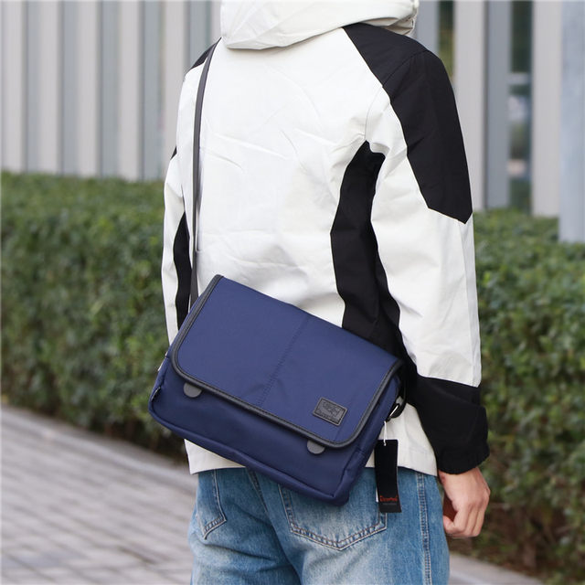 Tide -shoulder bag waterproof cross -wrapper bag Japanese fashion large ...