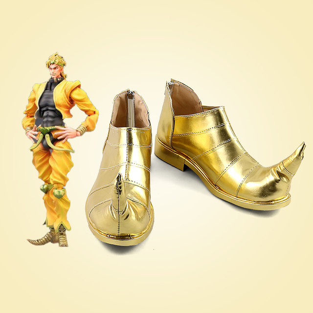 JOJO's Bizarre Adventure Part 3 DIO Dior cos shoes anime cosplay boots ...