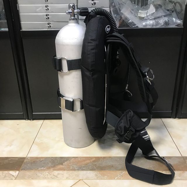 dbsqszb Diving Back Fly Diving Inflatable Vest Steel Plate Aluminum ...