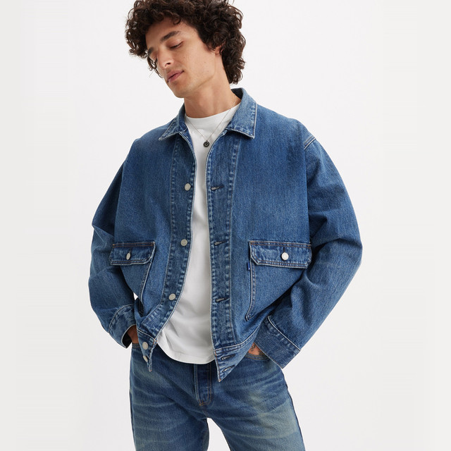 Levi's Ingenious Denning Japanese Fabric Men's American Retro Vintage ...