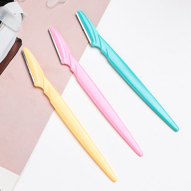 Facial beauty eyebrow scratch eyebrow scrubbing disposable beauty tool ...