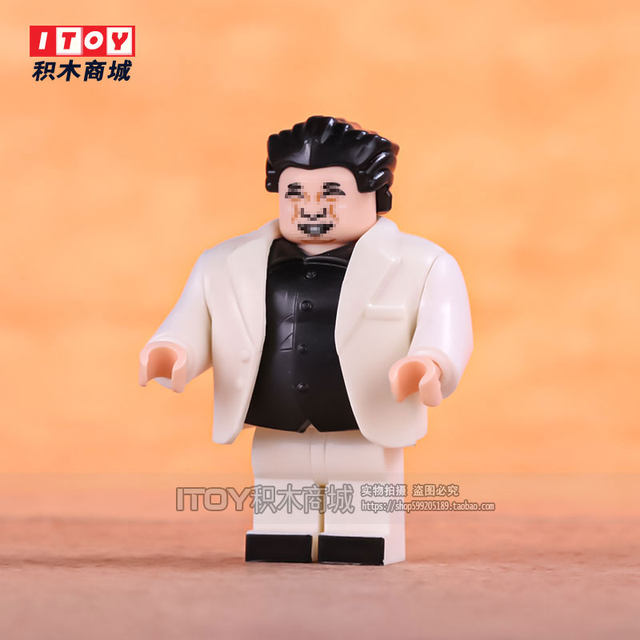 Original building block celebrity series Kingpin fat man suit macho ...