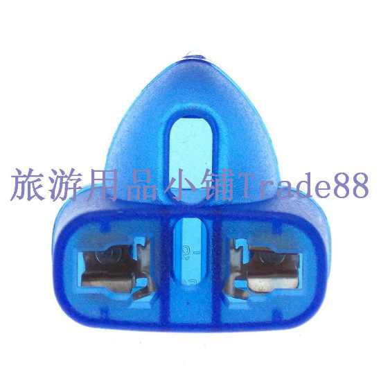 New translucent British standard conversion plug all-copper Hong Kong ...