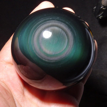 Water Jade Ice Soul Natural Obsidian Ball Ornament Medium Crystal Ball Play Fitness Ball Raw ...