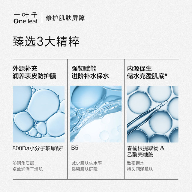 One -leaf mask hyaluronic acid, hydrated, moisturizing and whitening ...