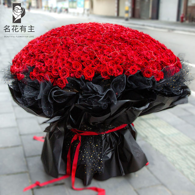999 roses bouquet Xiamen Flower Tongcheng Express Valentine's Day ...