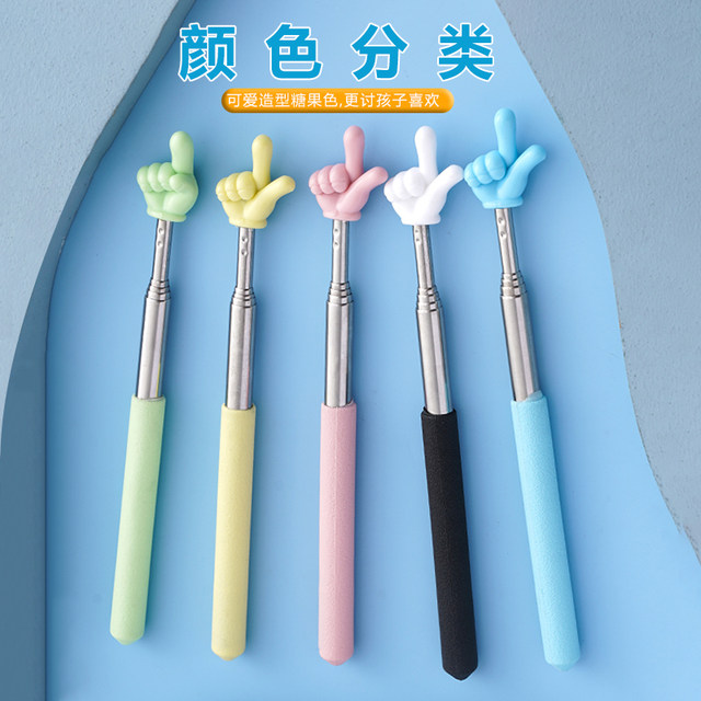 Retractable pointer finger reading stick finger stick teaching stick ...