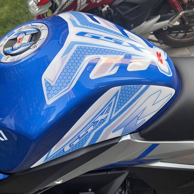 Suitable for GSX250R Haojue motorcycle fuel tank sticker anti-tick ...