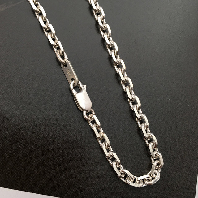 Unrestricted Japanese and Korean S925 sterling silver 4mm Taijiao chain ...