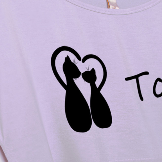 2020 summer modal short-sleeved small hoodie for women, slim, round ...