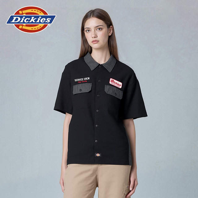Dickies 25 spring and summer new chest embroidery pattern, spliced ...