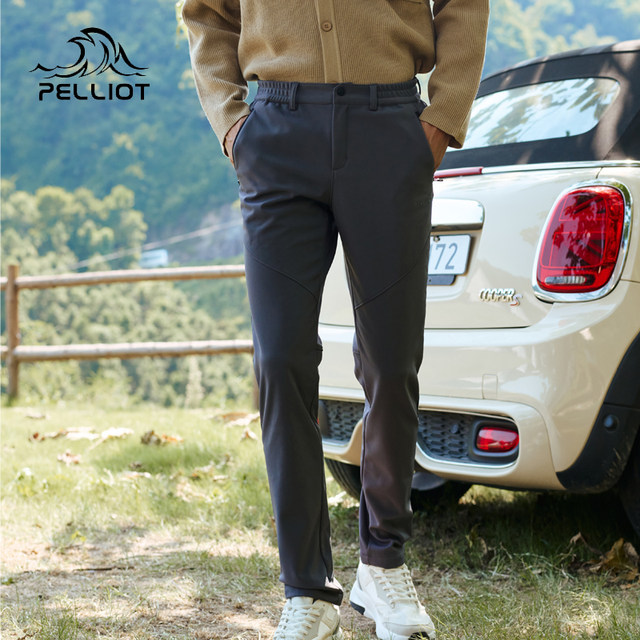 Pelch and outdoor soft shell pants men's mountaineering and hiking ...