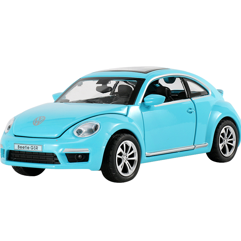 1:32 Volkswagen Beetle Model Sike Alloy Children's Toy Car Simulation ...