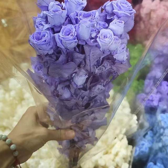 Preserved flower multi-headed bubble multi-headed rose multi-headed ...