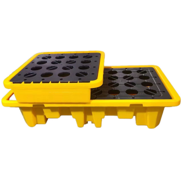 Anti-leakage tray Hazardous waste chemical oil barrel Oil-receiving ...