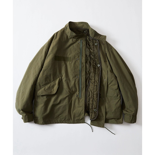 FREAKS STORE 24SS 3WAY M-65 Cotton Retro Military Quilted Bore Short ...