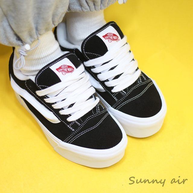 Sunny spot Vans height bread shoe Knu Stack Fat Edition thick -bottom ...