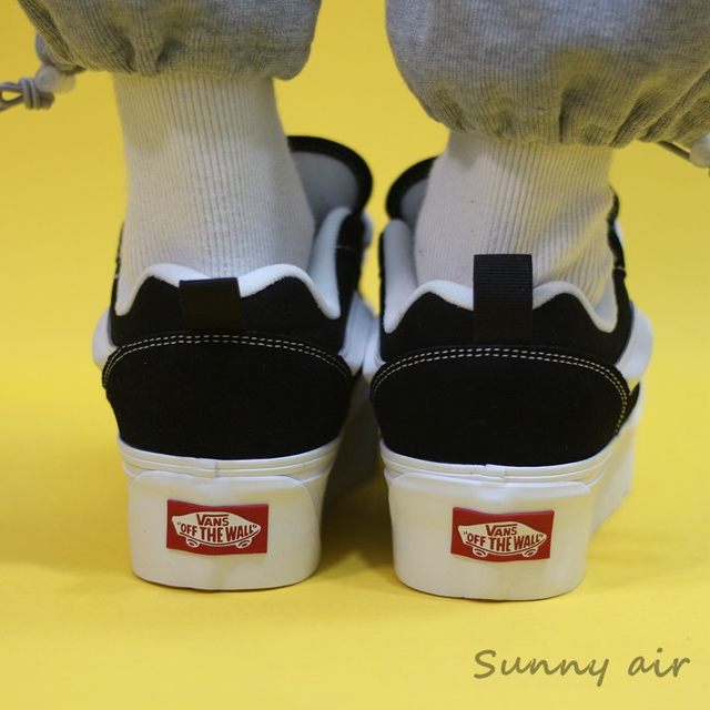 Sunny spot Vans height bread shoe Knu Stack Fat Edition thick -bottom ...