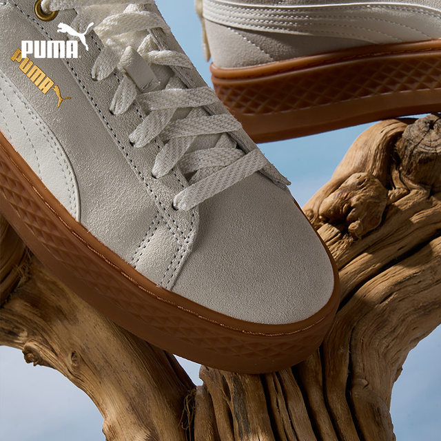 Retro height-enhancing sponge cake shoes for women PUMA PUMA low top ...