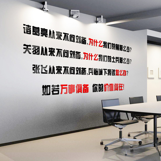 Three Kingdoms Romance Company's Cultural Incentive Wall Patch 3D ...