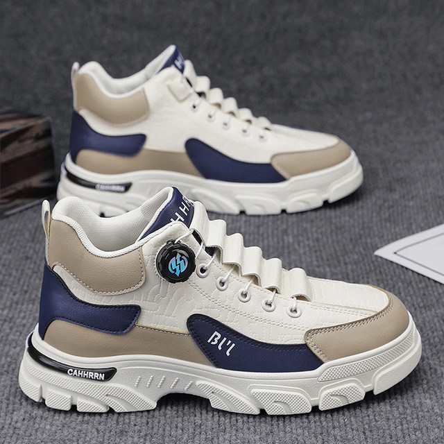 Martin boots men's new 2025 winter rotary button sports casual shoes ...