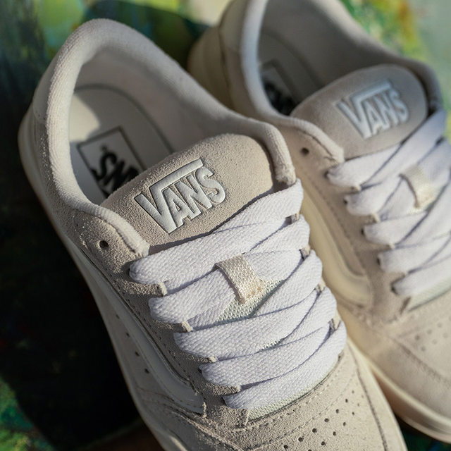 Vans official Hylane beige retro sneakers men's shoes women's shoes