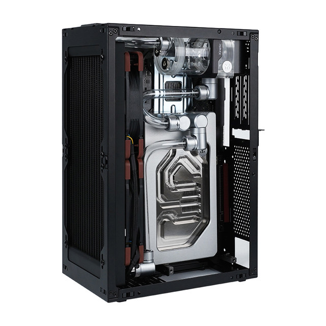Enthusiast water-cooled SSUPD ITX chassis split water-cooling solution ...