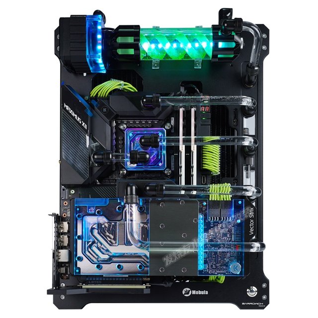 Enthusiast water cooling Barrowch Mobula EKWB custom split imported ...