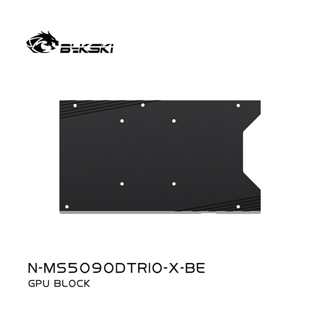 bykski N-MS5090DTRIO-X MSI Magic Dragon Graphics Card Water Cooling ...