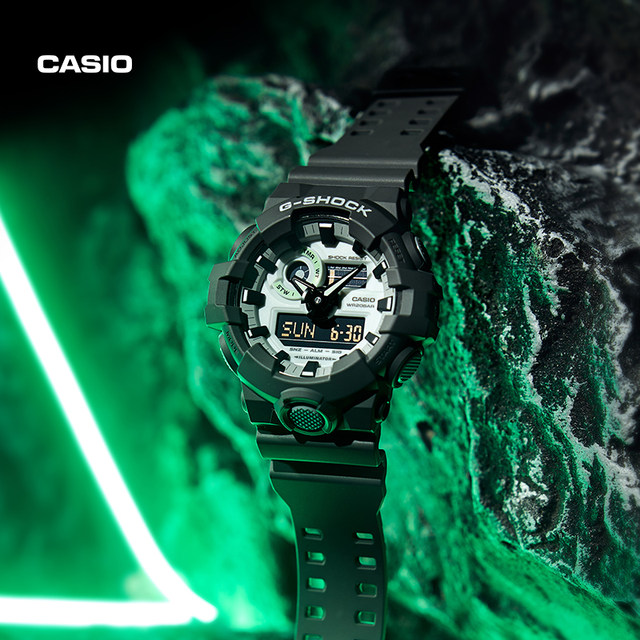 casio flagship store Casio dark night fluorescent series drop-resistant ...