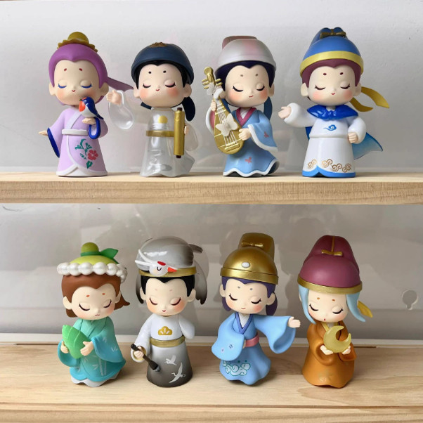 Qing Yifang Chan Ruo Xing Shixuan Blind Box Ancient Wind Doll Tang ...