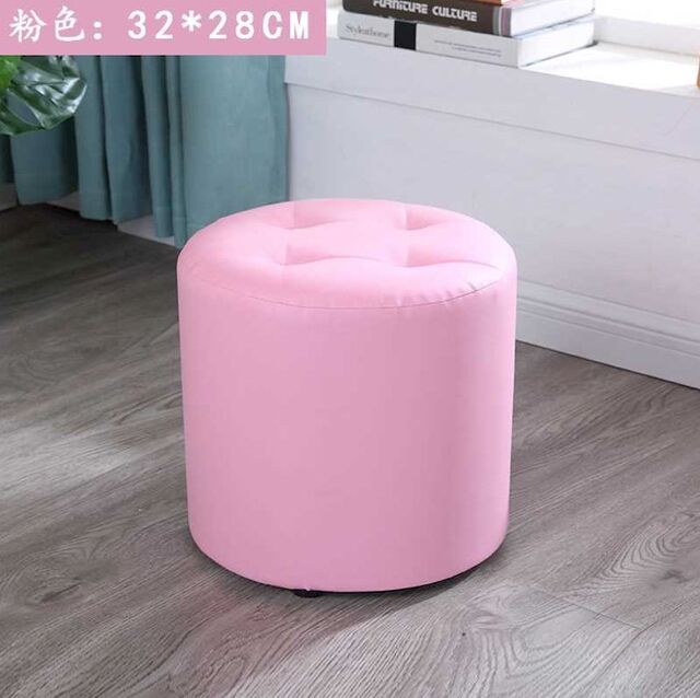 Sofa stool, fabric small stool, dressing room, modern chair, creative ...