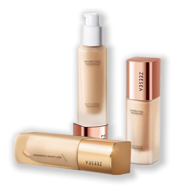 ZEESEA color soft makeup foundation liquid fit long-lasting mixed dry ...