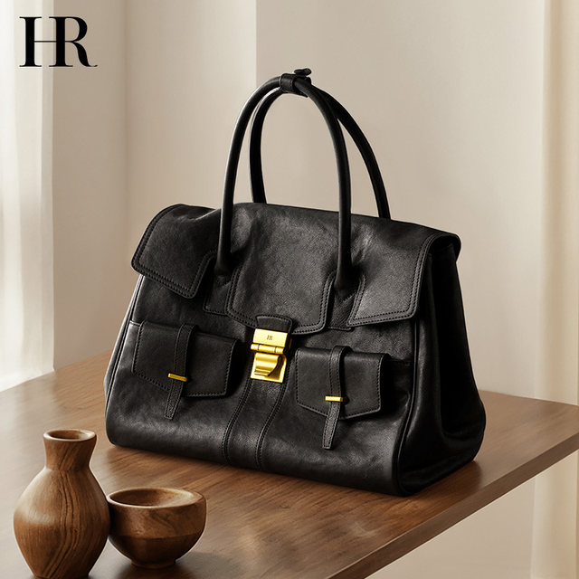 HR Helena Bag Women's 2025 New Handbag Light Luxury High-end Briefcase ...