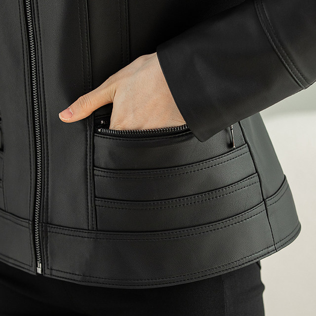 Small leather jacket genuine leather short 2025 spring and autumn new ...