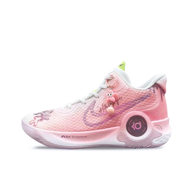 Customized sneakers Nike KD Trey 5 Ocean Series Dopamine Gradient Pink ...