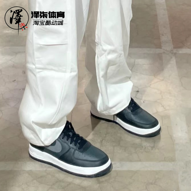 Nike Air Force 1 AF1 black Air Force One Nike low-top sneakers FJ4170-004