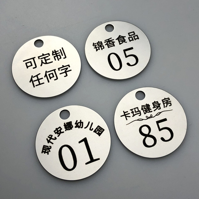 Stainless Steel Hand Metal Number Digital Key Number Number Number ...