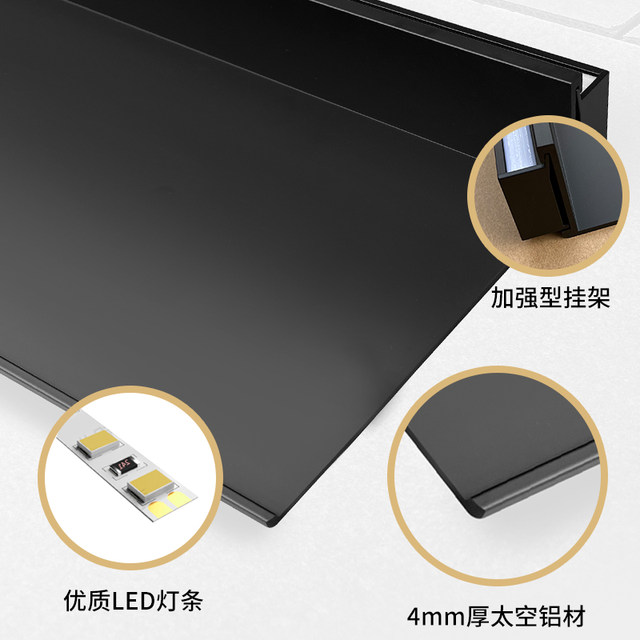 Aluminum alloy storage rack charging built -in lithium battery LED LED ...