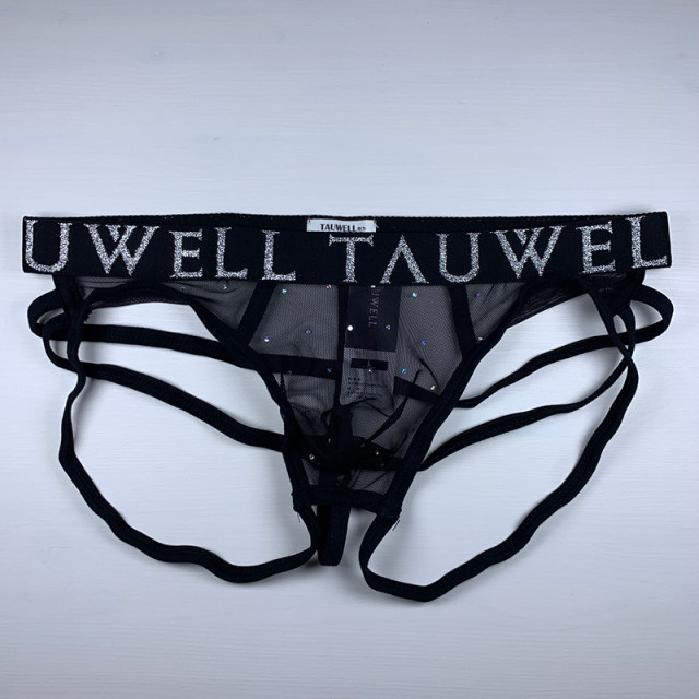 Real shot 3 color tauwell/special men's underwear youth net gauze ...