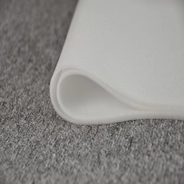 Custom sliced sliced high density thick, thin soft black white sponge ...