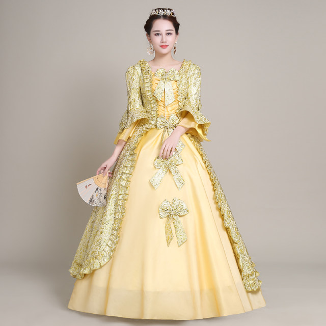 Rent a Western European royal noble princess dress for men and women's ...