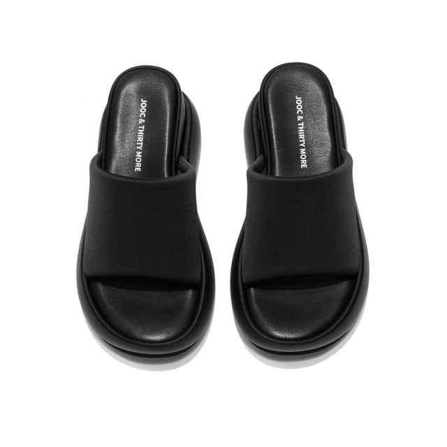 JOOC Jiushi versatile thick sole half slippers for women 2025 spring ...