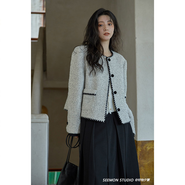 10% off/Xi Meng Chun Autumn Korean casual short small versatile high ...