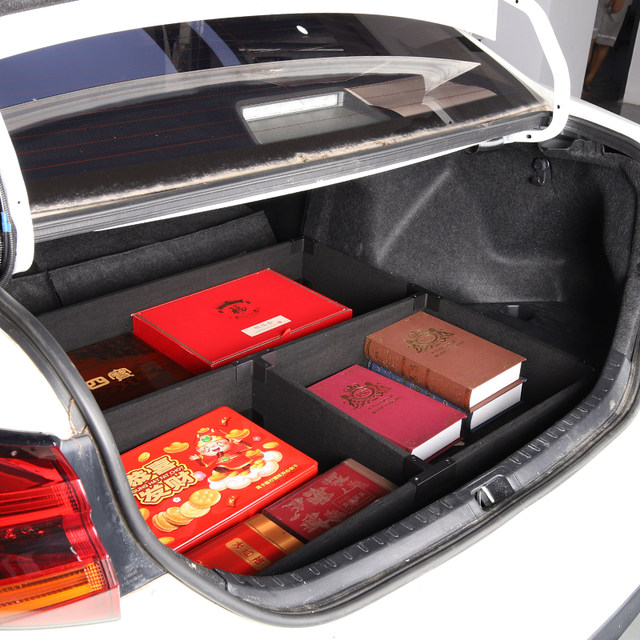 Corolla trunk storage box lathe invisible storage box ROLO Ling magic ...