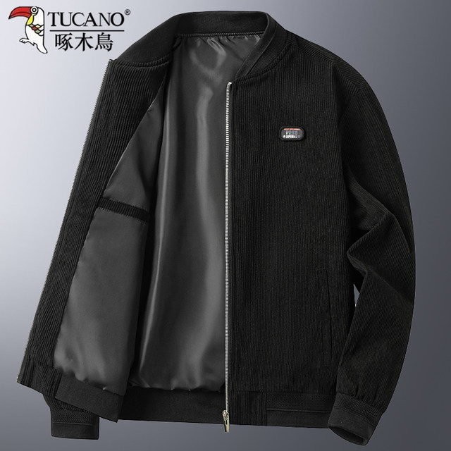 Woodpecker Cordon Cordon Platform Men's Spring and Winter Middle -aged ...