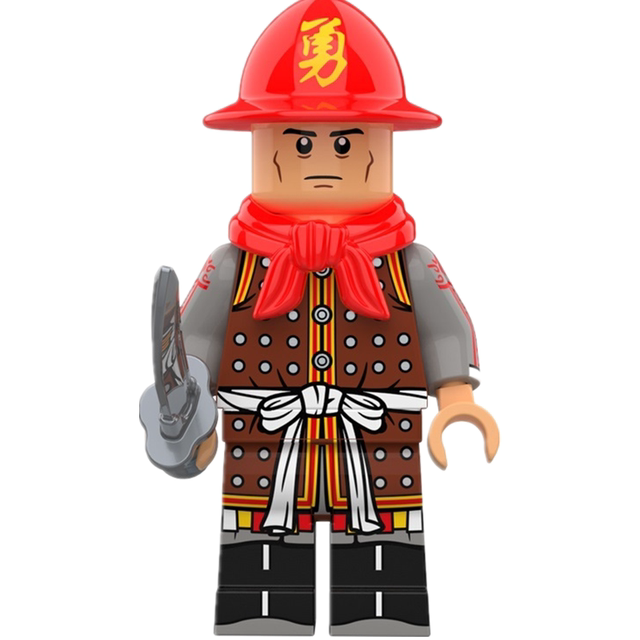 Chinese building blocks in the middle of the ancient Liu Bangchu troops ...