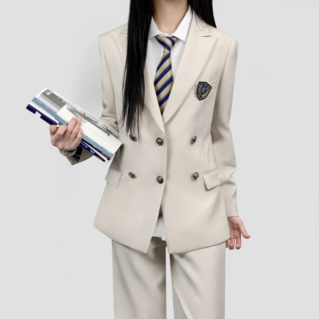 Kimura jk original Japanese-style waffle-collar suit jacket for girls ...